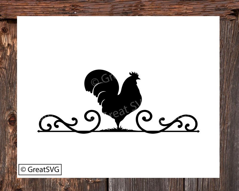 Hahn SVG, Hahn für Cricut, Hahn für Silhouette, Hahn-Design für Cameo ...