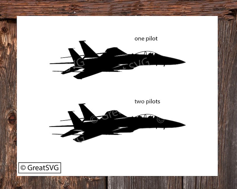F-15 Eagle SVG, F-15 Fighter Aircraft SVG, Fighter Jet SVG, F-15 Eagle ...