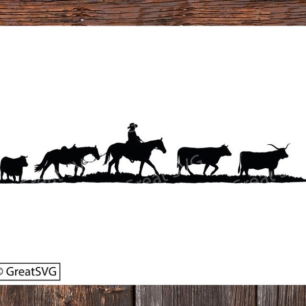 Cattle Svg - Etsy