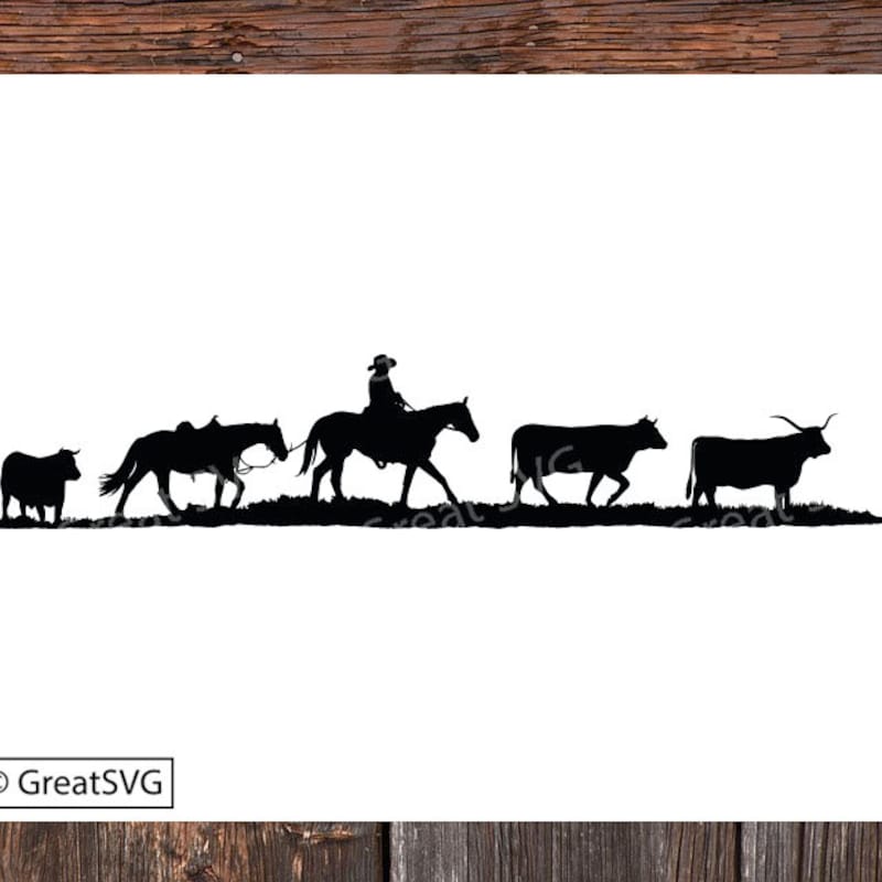 Cattle Svg - Etsy