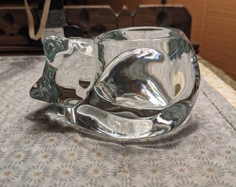 Indiana Glass Cat Figurine - Etsy