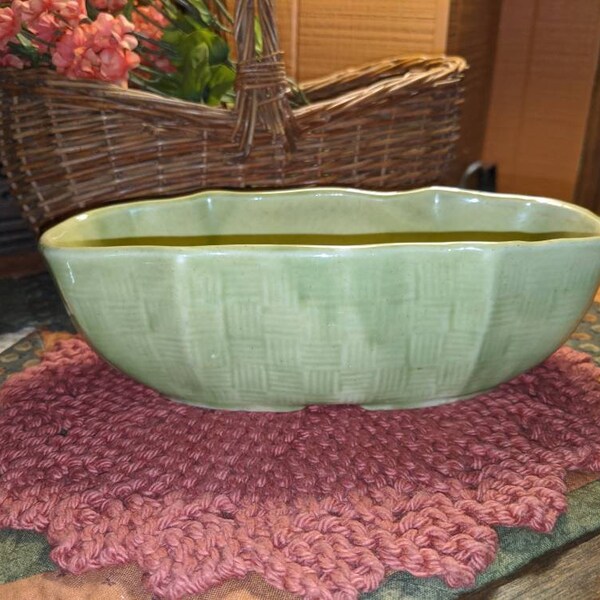 Chartreuse Planter - Etsy