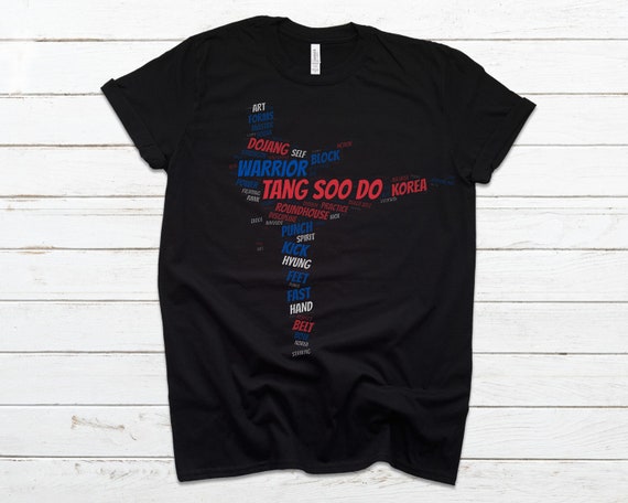 Tang Soo Do T Shirt Martial Arts Clothing Gift for Martial - Etsy
