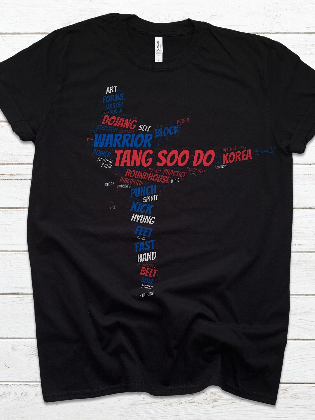 Tang Soo Do T Shirt | Martial Arts Clothing | Gift for Martial Arts ...