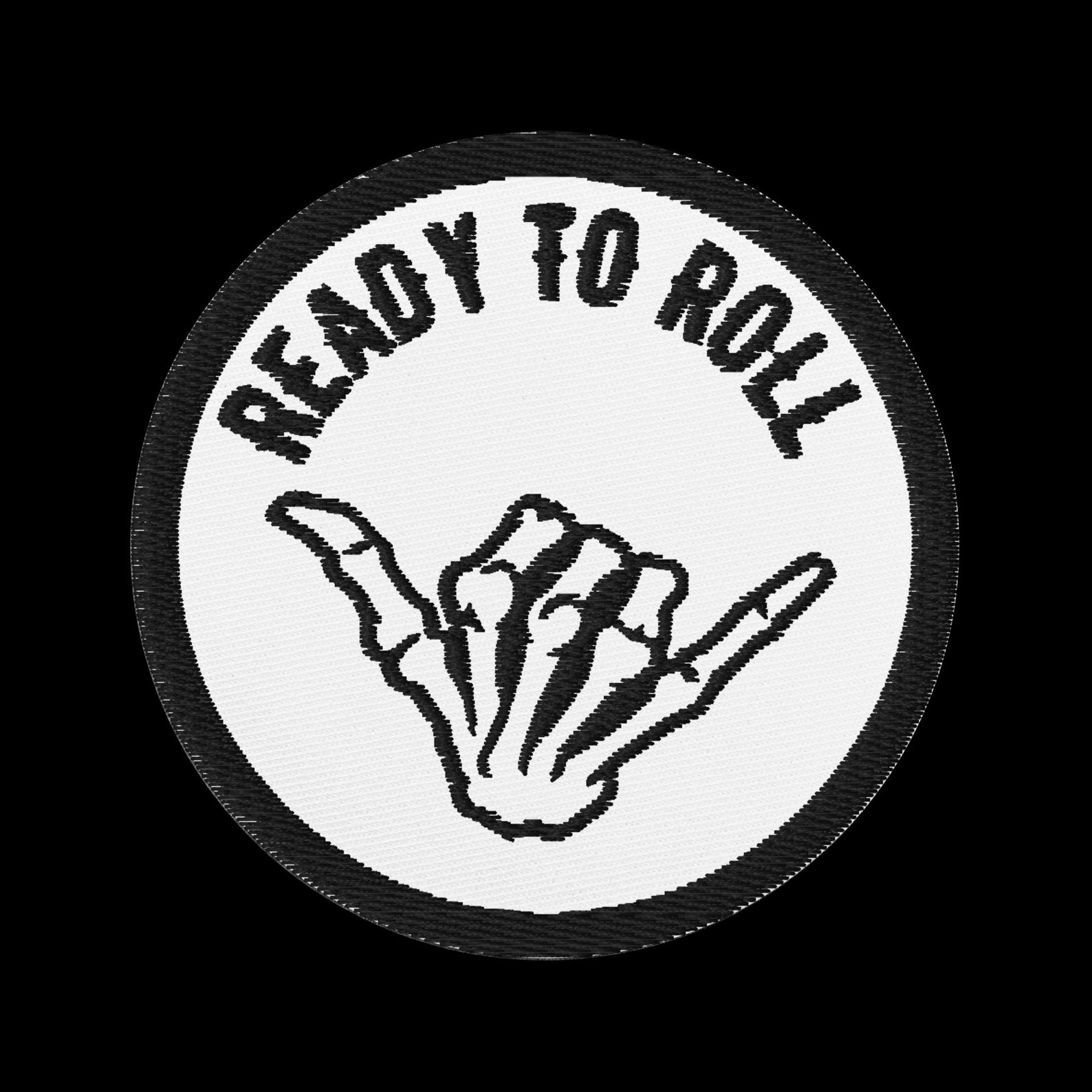 Authentic Vintage Style Jiu Jitsu Embroidered Patch: Ready to Roll ...