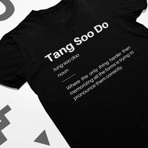 Tang Soo Do Definition Shirt, Funny Karate Tshirt, T-shirt for Martial ...