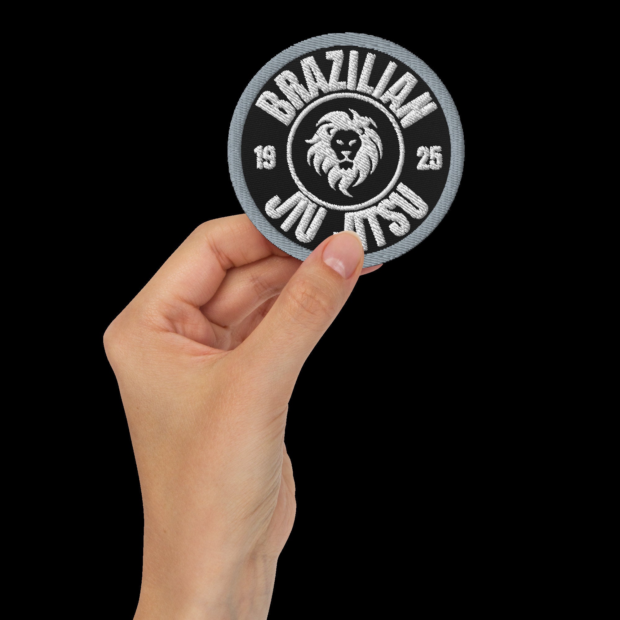 Authentic Vintage Style Jiu Jitsu Embroidered Patch, BJJ Patch - Jiu ...
