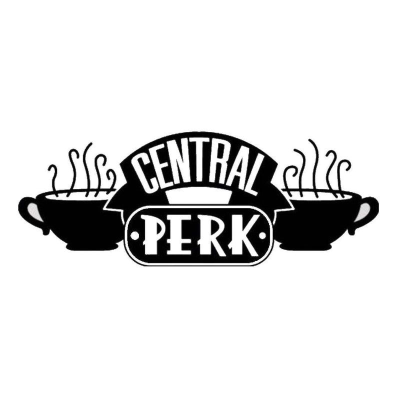 Central Perk Vinyl Decal | Etsy