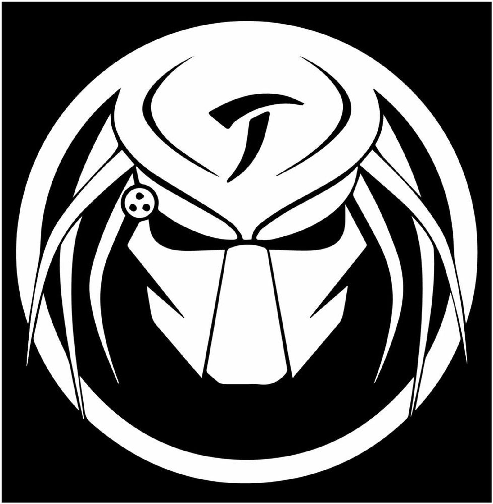 Predator Logo Vinyl Decal | Etsy