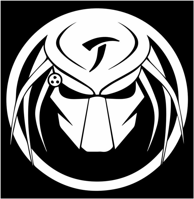 Predator Logo Vinyl Decal | Etsy
