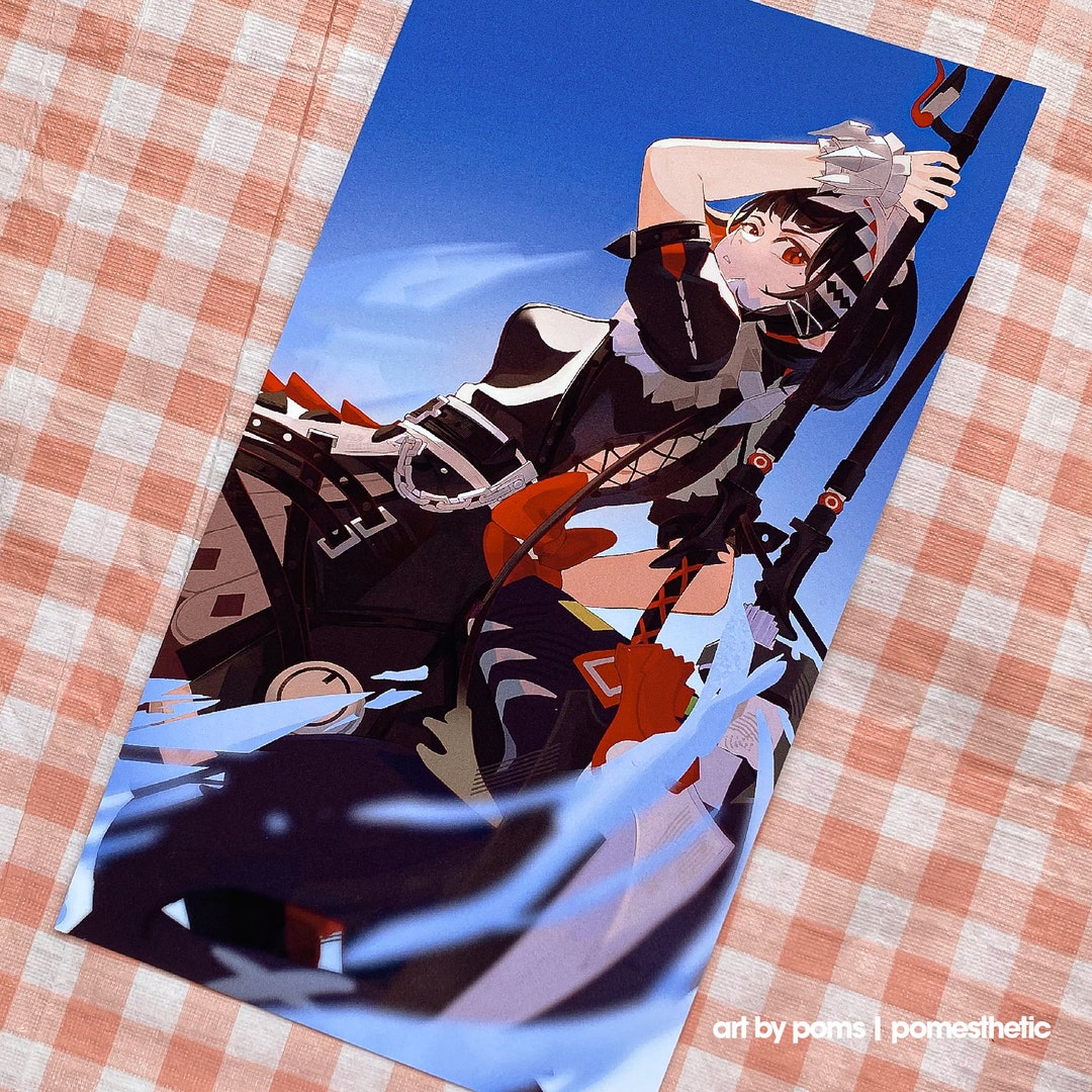 Zenless Zone Zero ZZZ Gacha Game | Ellen Joe A4 Custom Artprint - Etsy