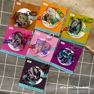 Project Voltage Hatsune Miku Pokemiku 6cm Assorted Acrylic Keychains ...