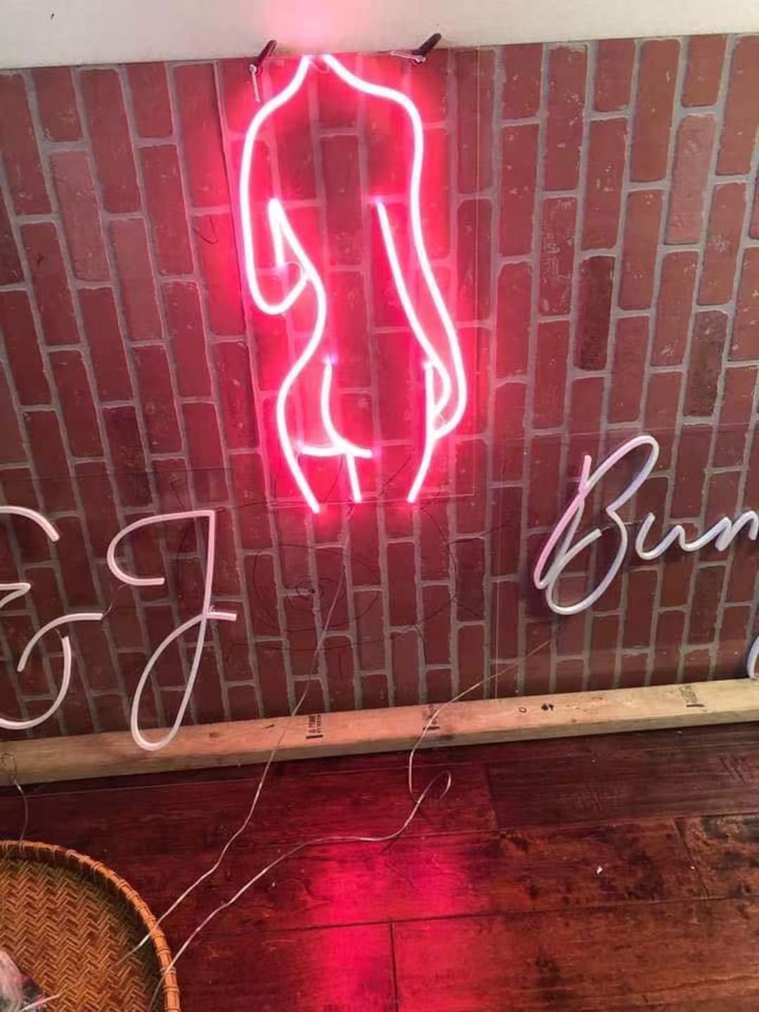 Body Shape Sign Custom Name Sign Light up Sign Neon Sign Custom Neon ...