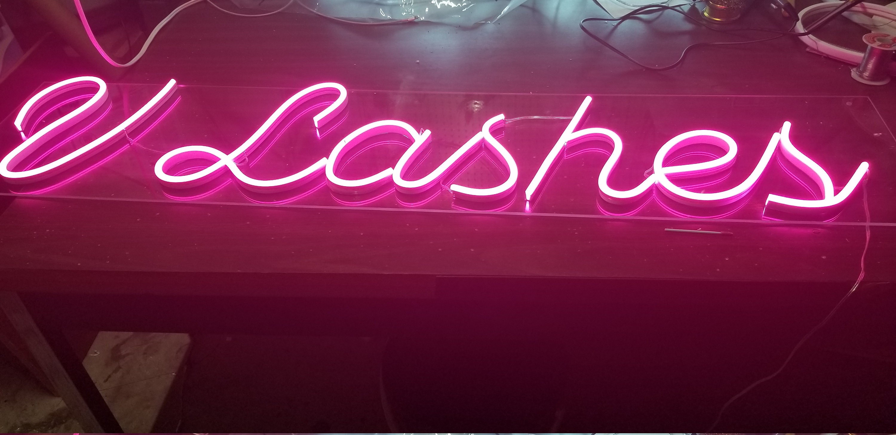 Lashes SIGN Lash Decor Lash Room Décor Neon Sign Lash Neon Sign Neon ...