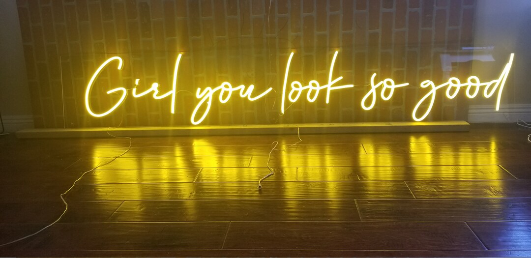 Girl You Look so Good Wedding Sign Rental Engagement Sign Wedding Decor ...