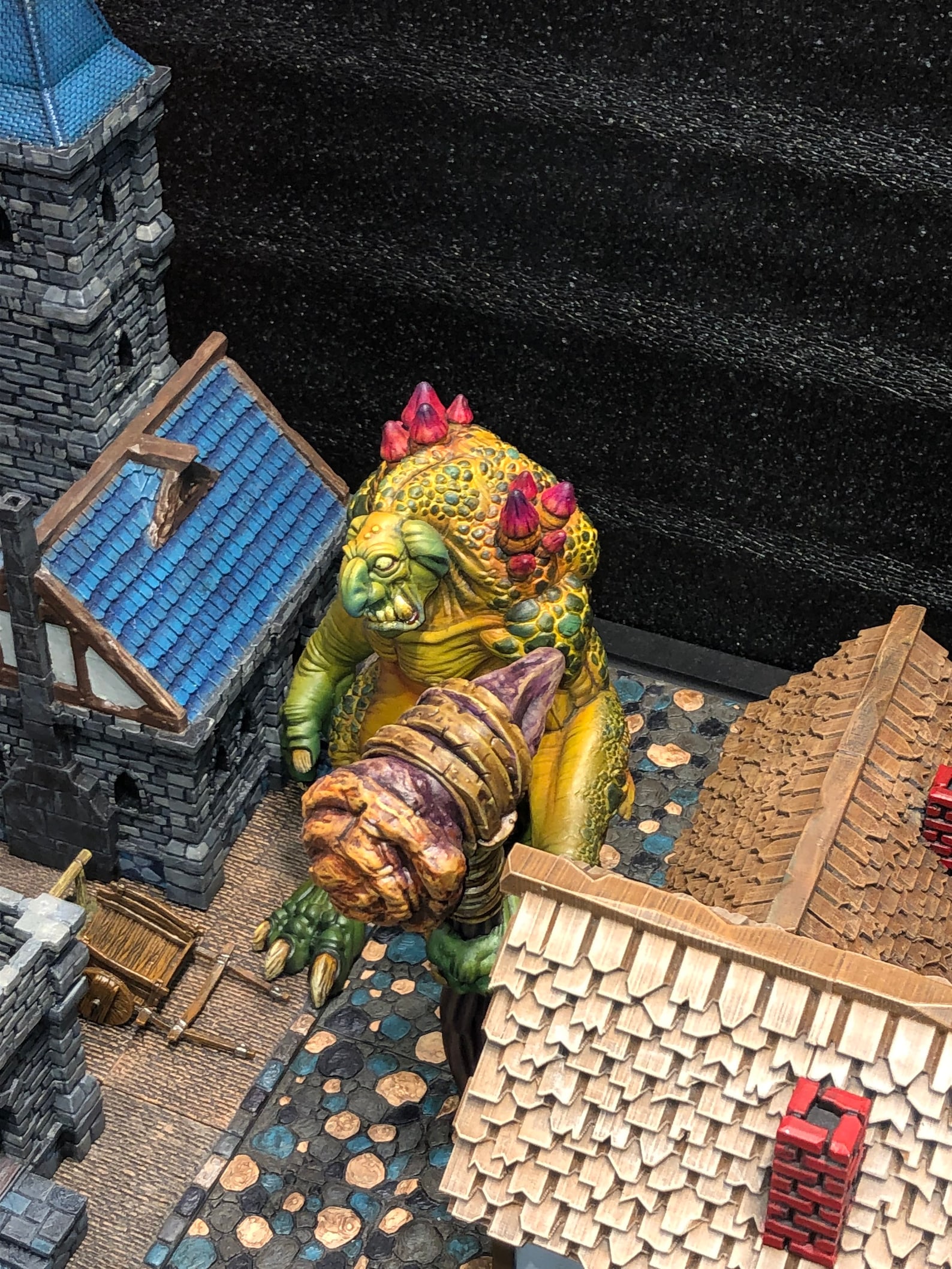 Troll Titan Painted Resin Miniature D&D Dungeon and Dragons | Etsy