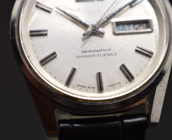 Seiko Seikomatic P Rare Vintage Earliest Release Dece… - Gem