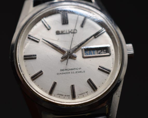 Seiko Seikomatic P Rare Vintage Earliest Release Dece… - Gem