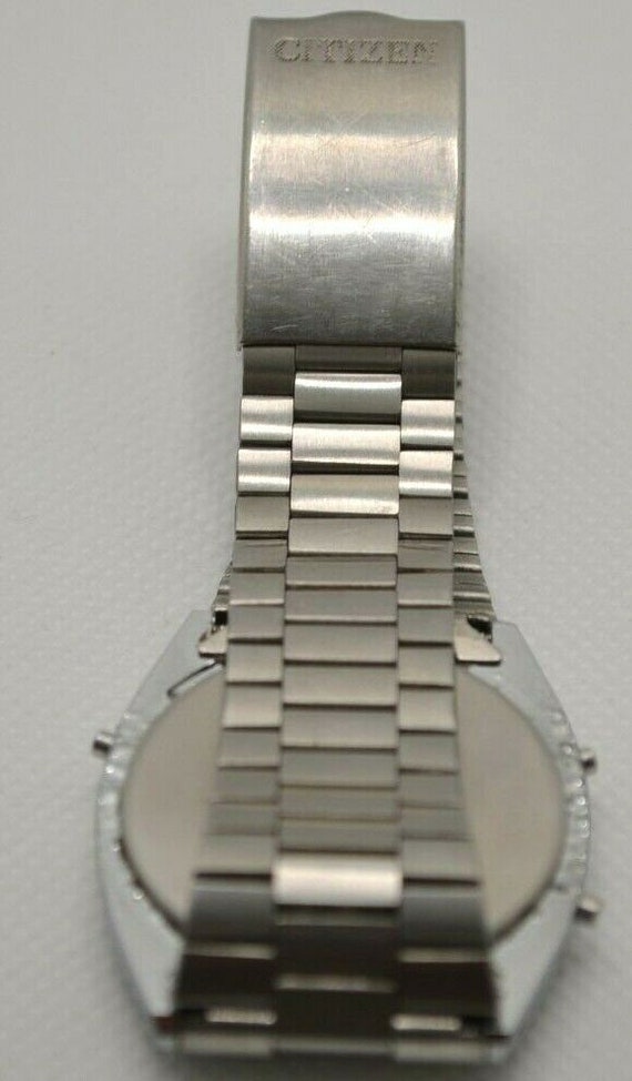 Citizen Alarm Chronograph Vintage 80s Digital Watch f… - Gem