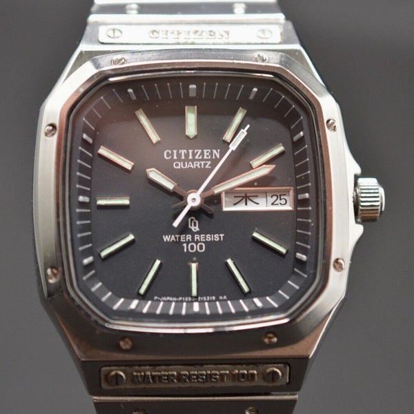1980s Citizen Watch - Etsy