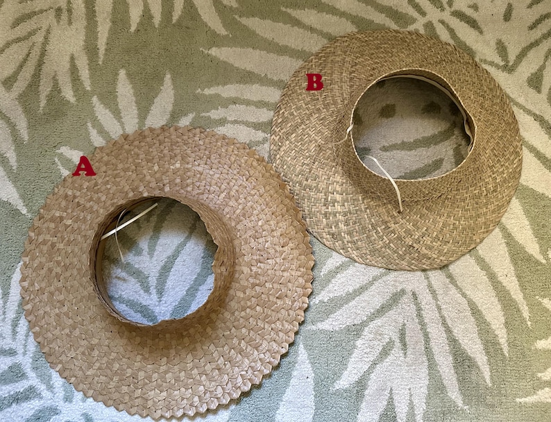 Papale "crownless" Hat (full Brim) - Etsy