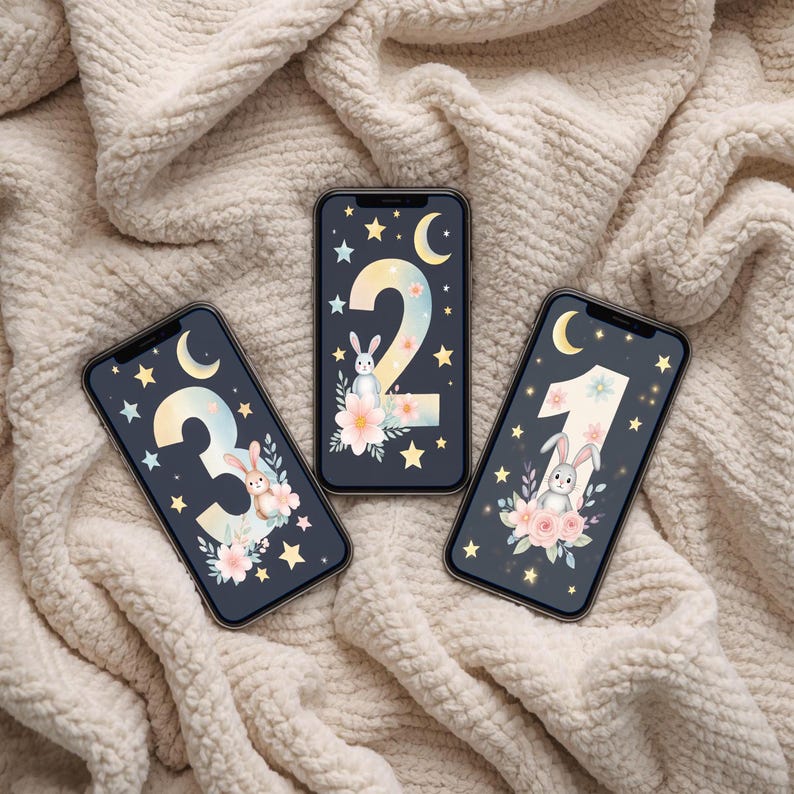 Pregnancy Reveal Video With Baby Bunny | Animated Announcement ...