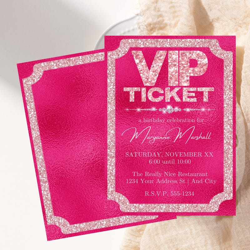 Prom Ticket - Etsy