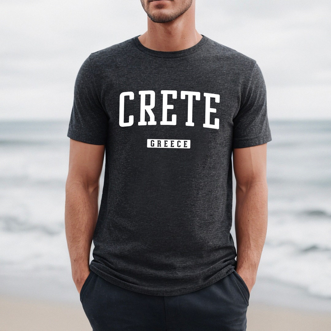 Crete Shirt Crete Greece T-shirt - Etsy