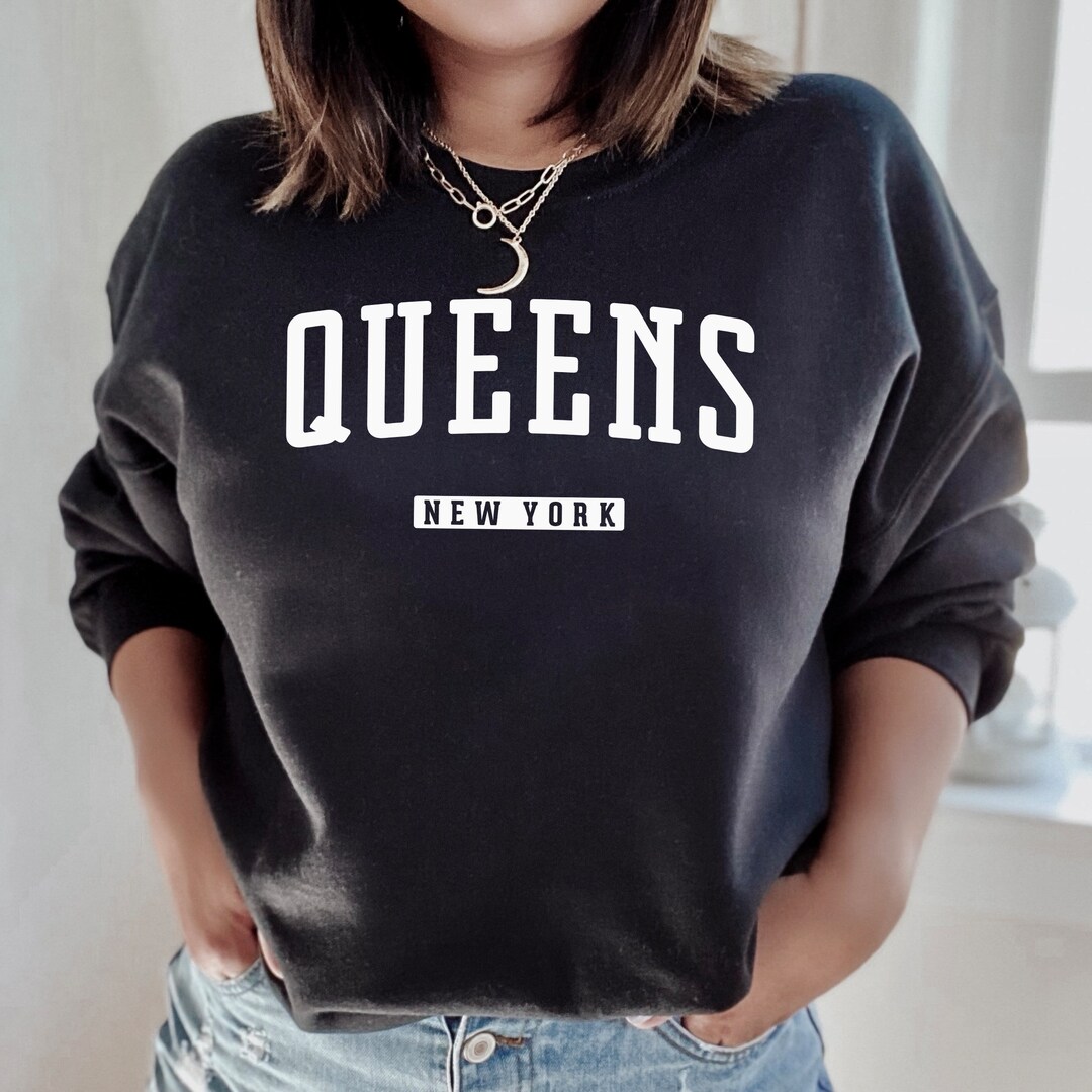 Queens Sweatshirt | Queens New York Crewneck Sweatshirt | New York City ...