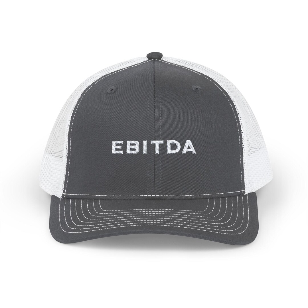 EBITDA Trucker Hat | Embroidered EBITDA Trucker Hat | EBITDA Hat - Etsy