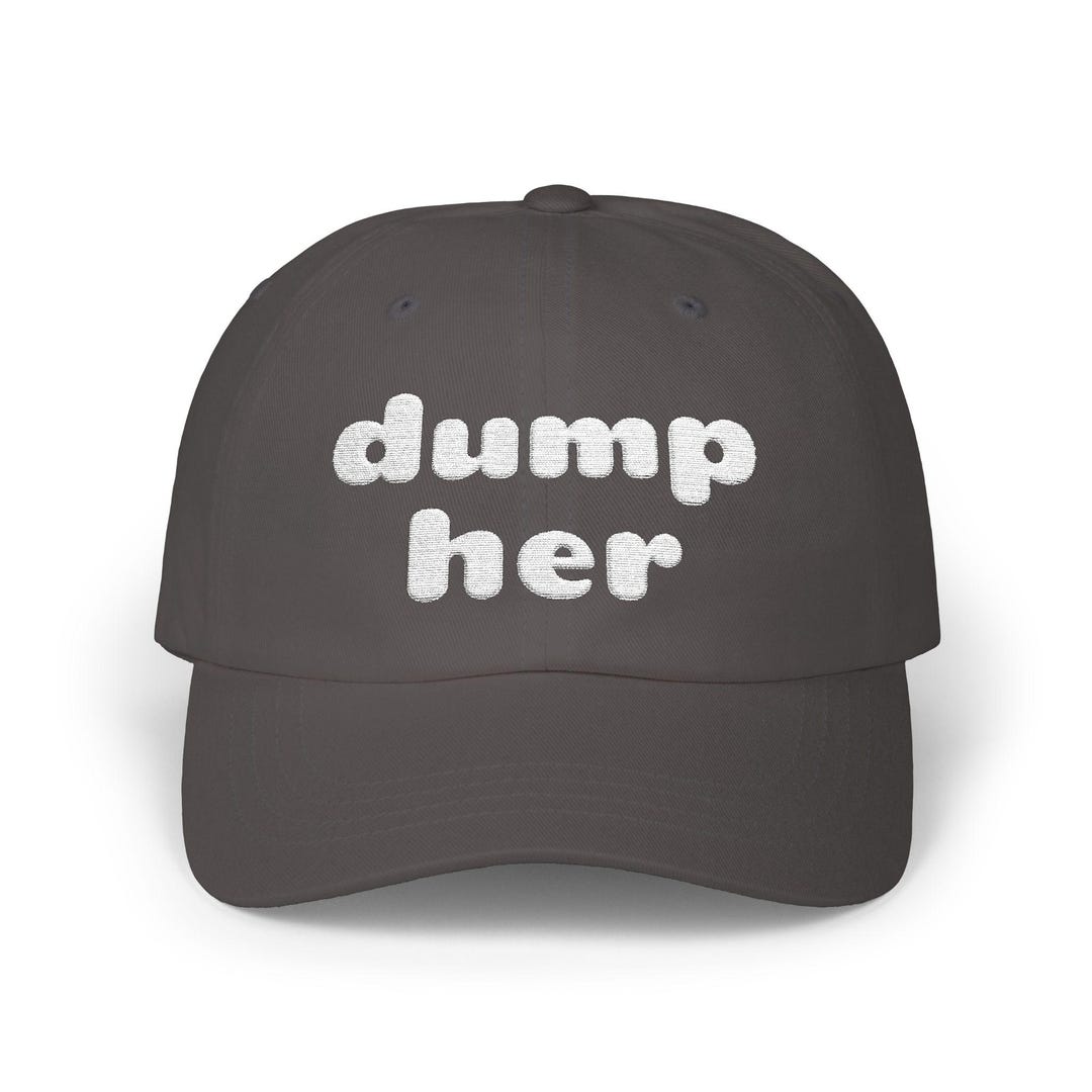Dump Her Dad Hat | Classic Embroidered Dump Her Dad Cap | Dump Her Hat ...