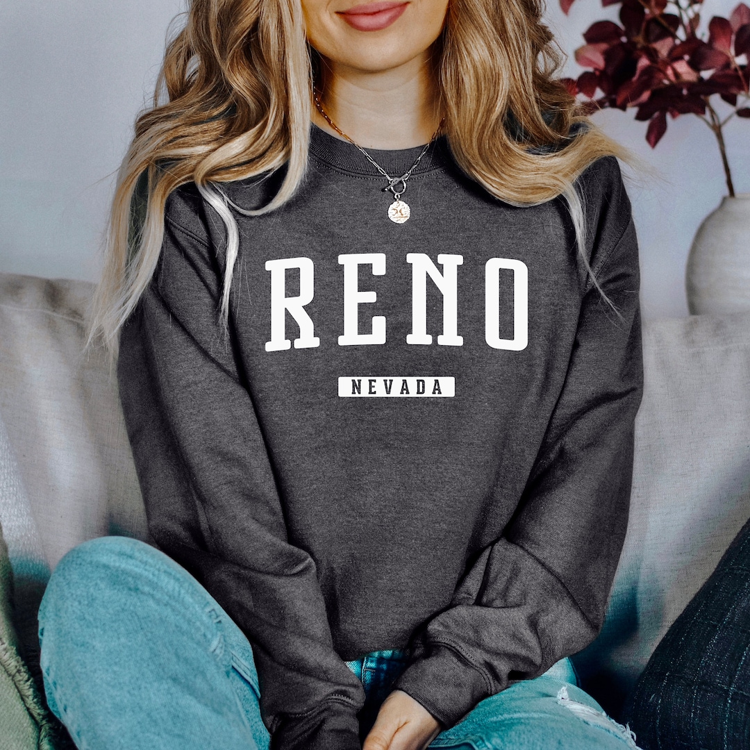 Reno Sweatshirt | Reno Nevada Crewneck Sweatshirt | Biggest Little City ...