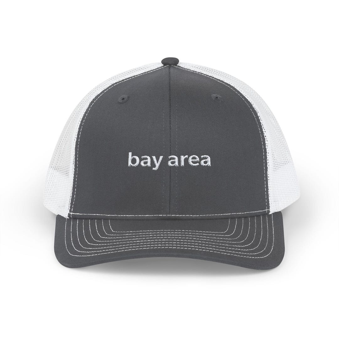 Bay Area Trucker Hat | Embroidered Bay Area Trucker Hat | Bay Area Hat ...