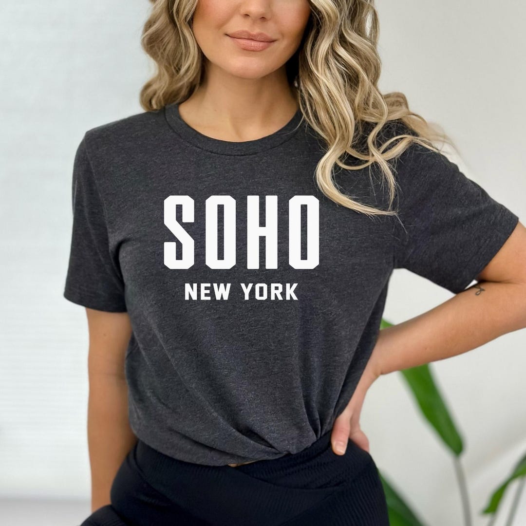 Soho Shirt | South of Hudson NYC | Soho New York T-shirt | Soho Tee ...