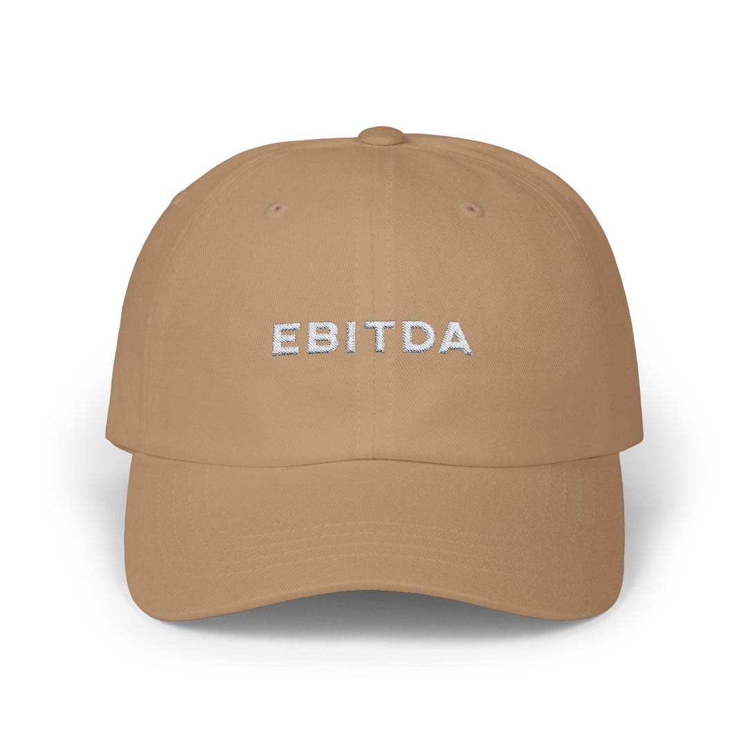 EBITDA Dad Hat | Classic Embroidered EBITDA Dad Cap | EBITDA Hat - Etsy