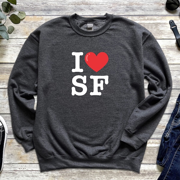 I Love Sf - Etsy
