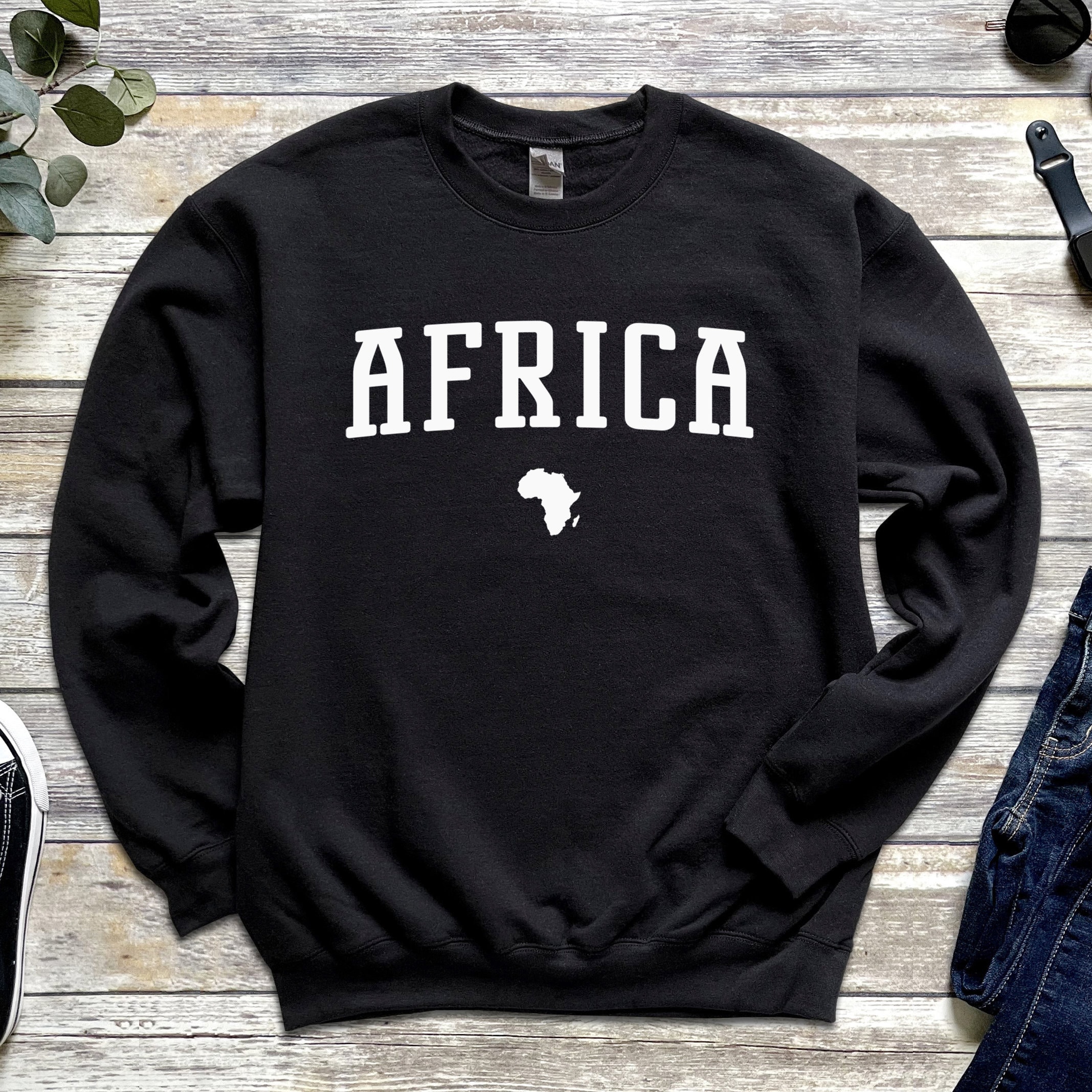 Africa Sweatshirt | Africa Crewneck Sweatshirt | African, Nigeria ...