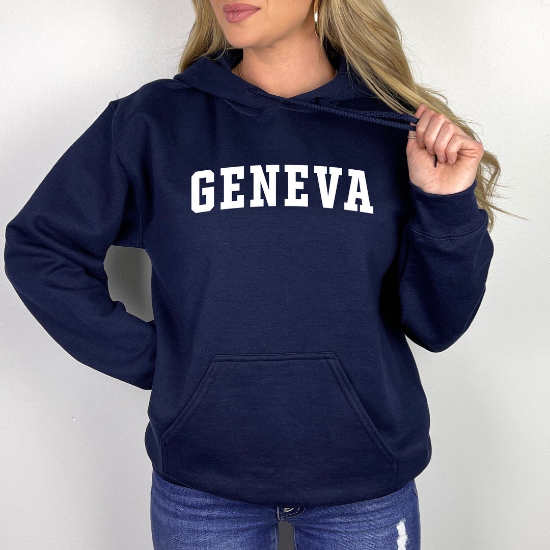 Geneva Hoodie | Geneva Switzerland Classic Pullover Hoodie - Etsy