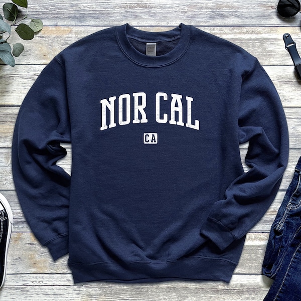 California Crewneck Sweatshirt - Etsy