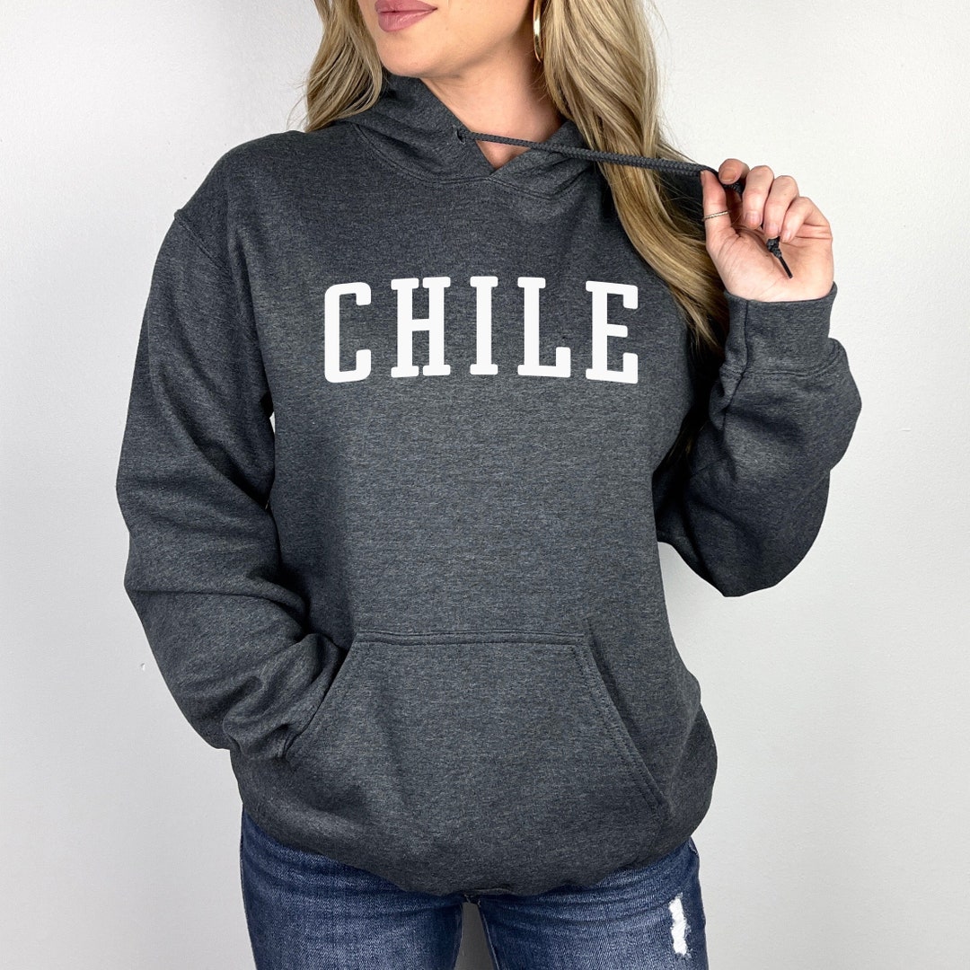 Chile Hoodie | Chile Pullover Hoodie | Santiago, Chilean, La Roja ...