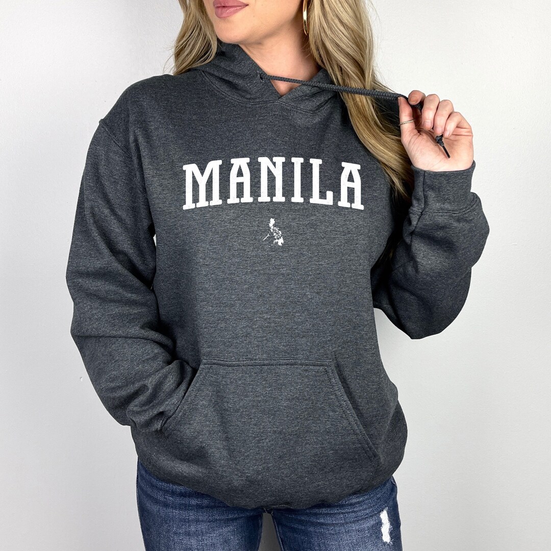 Manila Hoodie Manila Philippines Vintage Pullover Hoodie - Etsy