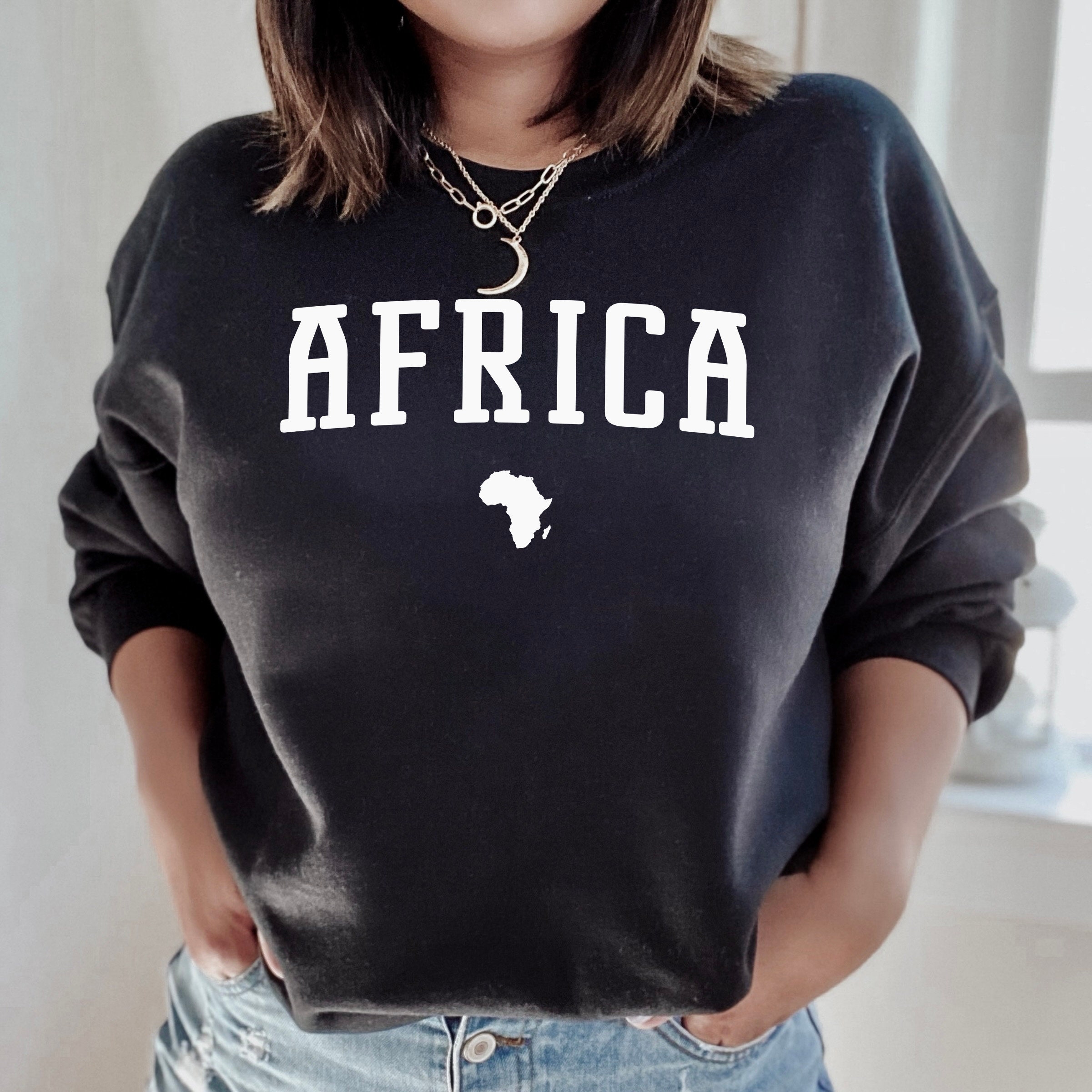 Africa Sweatshirt | Africa Crewneck Sweatshirt | African, Nigeria ...