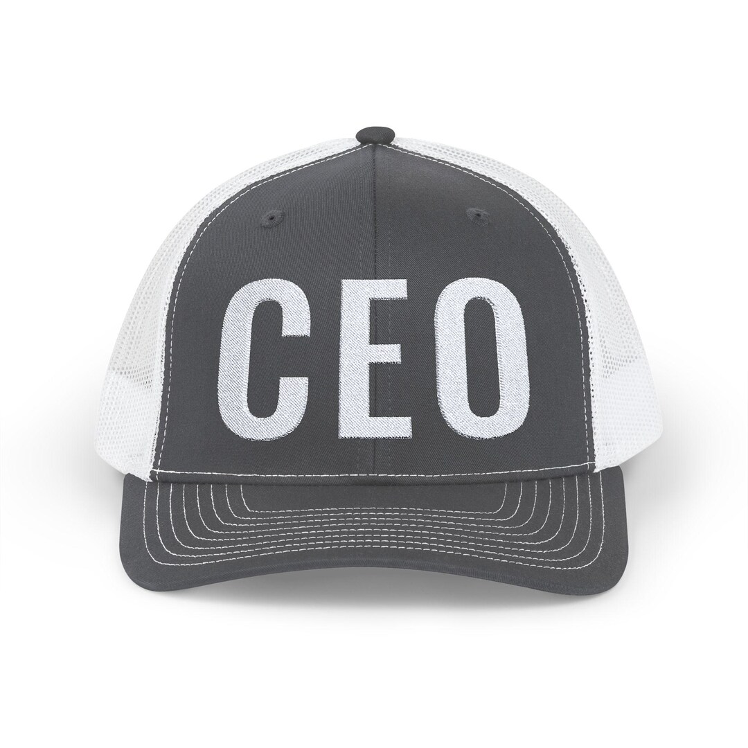 CEO Trucker Hat | Embroidered CEO Trucker Hat | CEO Hat - Etsy