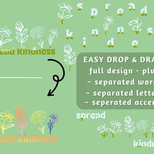 5 Kindness Designs ~ Canva Frames ~ Canva Templates ~ Easy Drop and ...