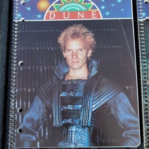 3 Dune Movie 1980s Mead Notebooks Theme Books RARE Feyd Rautha Paul ...