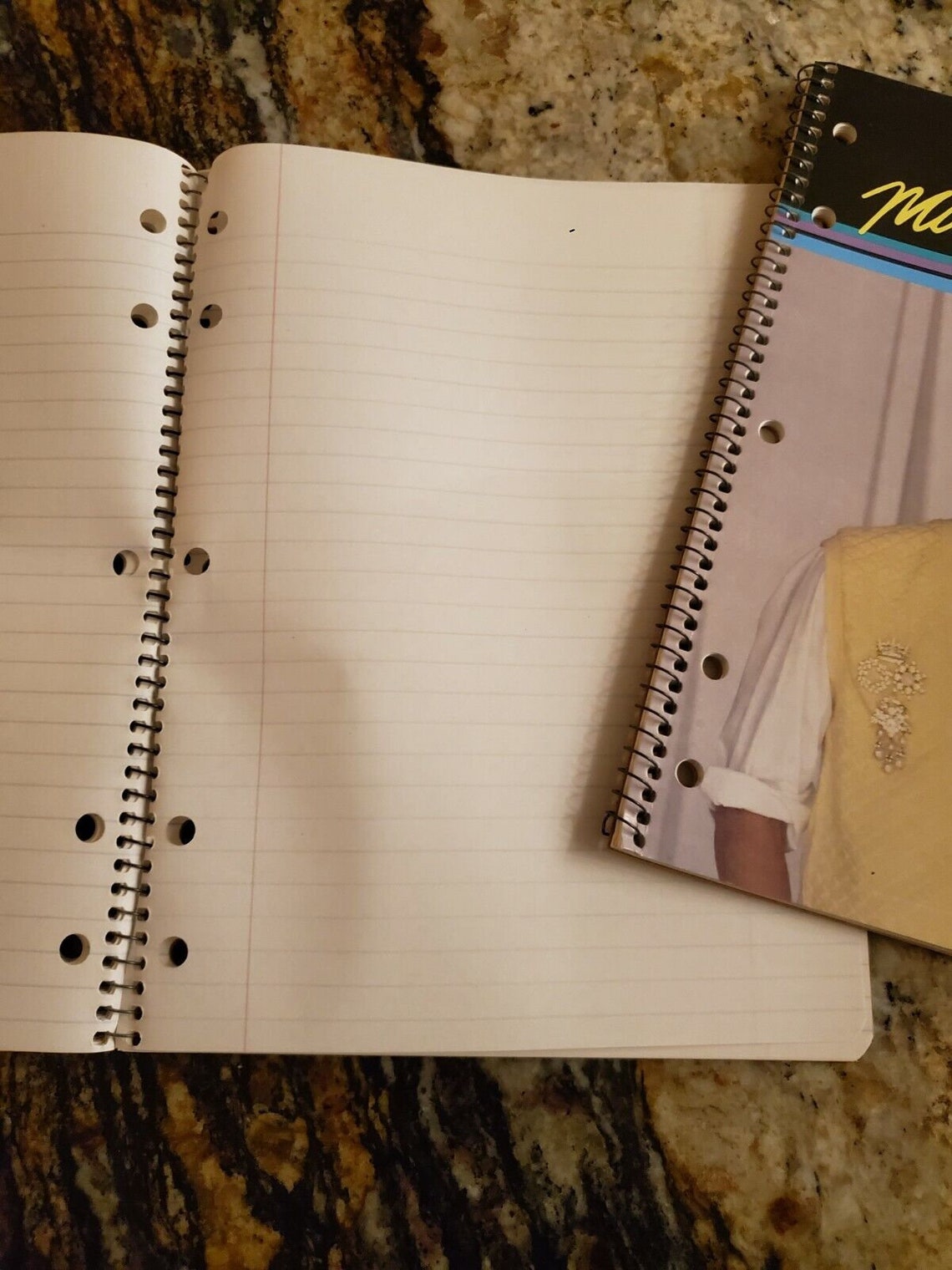 2 Vintage Michael Jackson Mead Spiral Notebook 1980s NOS - Etsy