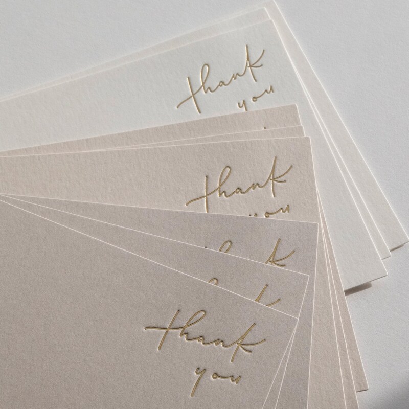 Thank You Card - Etsy