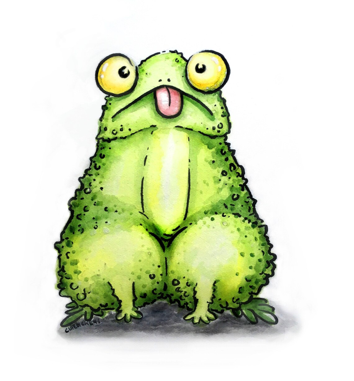 Chode Toad Sticker | Etsy