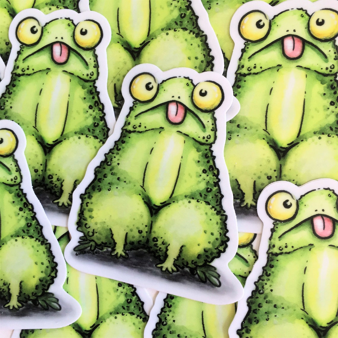 Chode Toad Sticker | Etsy