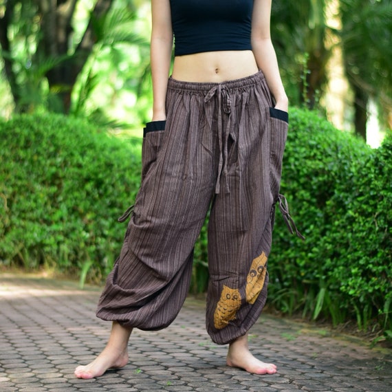 Calcas Harem Estampadas Para Mulheres Calça Harem Rayon Com Estampa